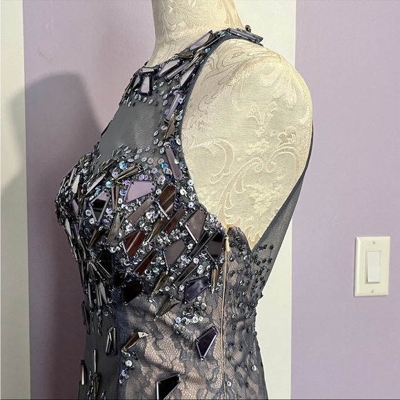 Dave & Johnny | Dresses | Dave Johnny Shattered Broken Glass Mirror ...